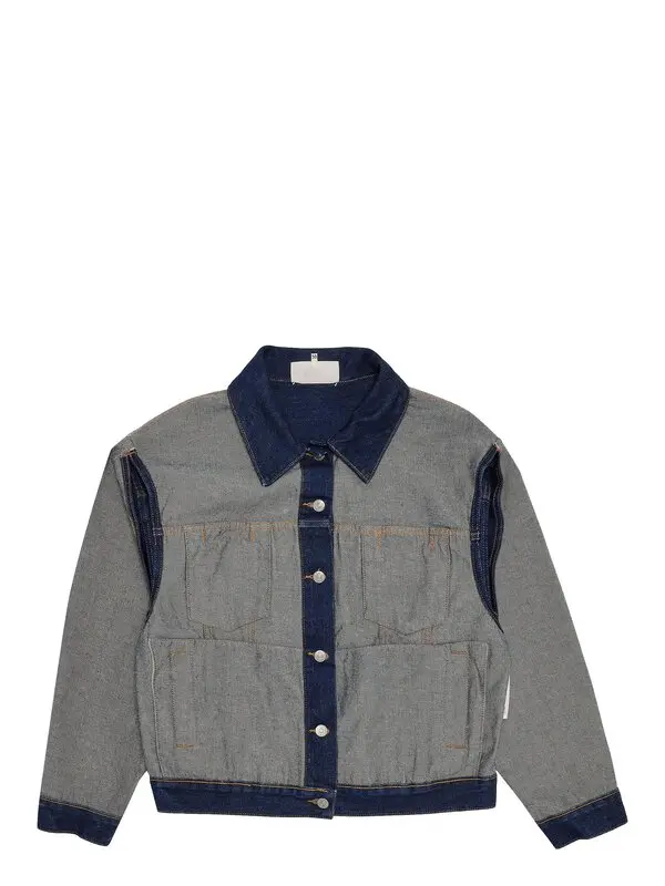 MAISON MARGIELA Reversed Denim Jacket - Blue