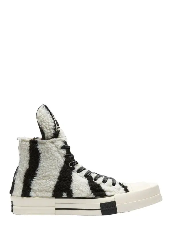 Rick Owens Converse X Turbodrk Chuck 70 High Sneakers - White