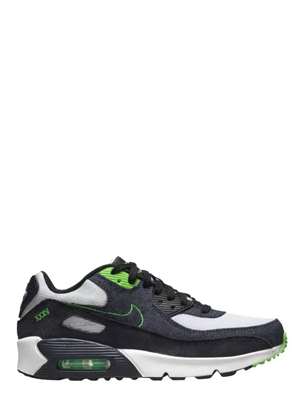 Nike Air Max 90 Leather Se Gs Sneakers - Black
