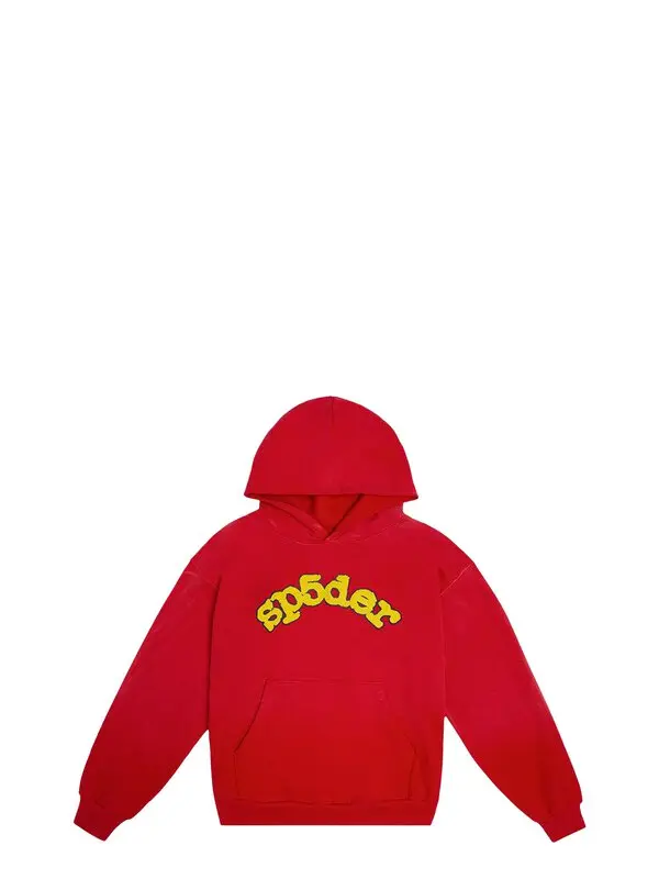 SP5DER Og Logo Hoodie - Red