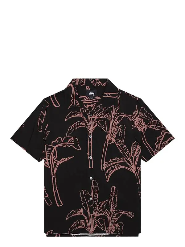 StÜssy Banana Tree Shirt - Black