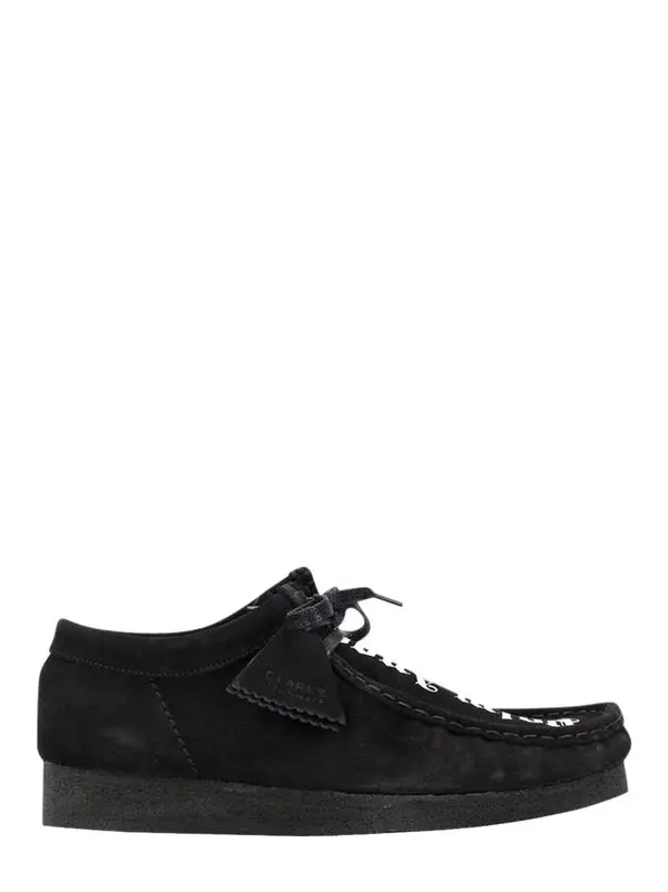 Clarks Palm Angels X Fringed Wallabee Moccasin - Black