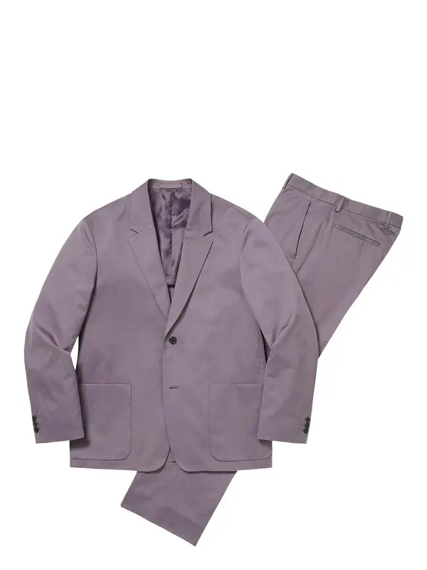 Supreme Sea Island Cotton Suit - Purple