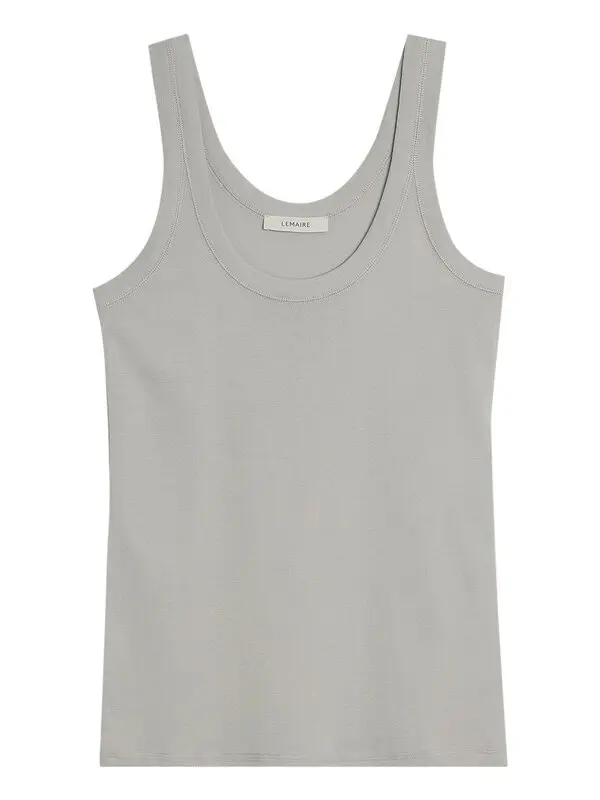 LEMAIRE Ribbed Tank Top - Blue