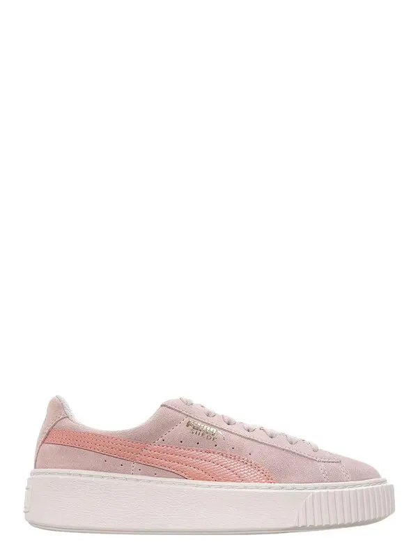 PUMA Suede Platform Sneakers - Pink