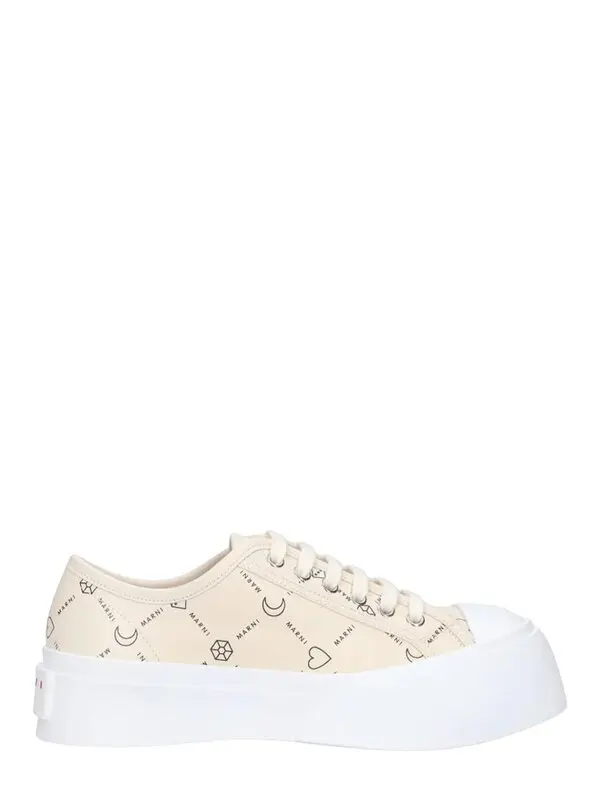 Marni Pablo Lace-up Sneaker - Cream