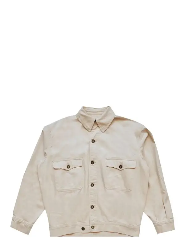 MAISON MARGIELA Trucker Denim Jacket - White