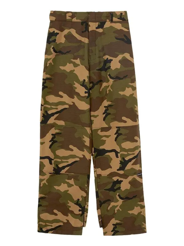 Palm Angels Camo Workpants - Green