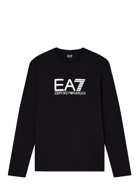 Emporio Armani Visibility Long-sleeved T-shirt - Black
