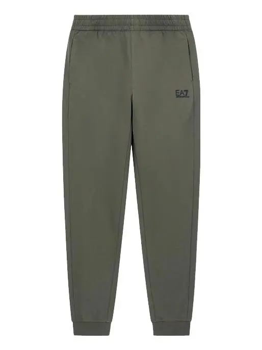 Emporio Armani Core Identity Cotton Jogger Pants - Green