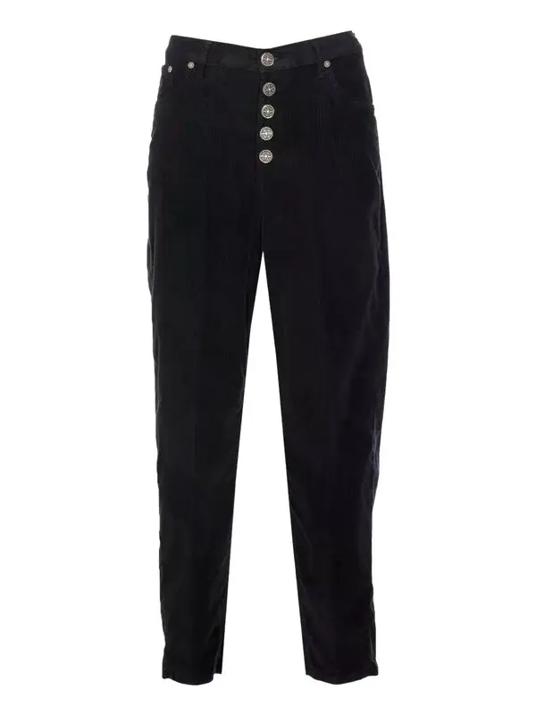 DONDUP Buttoned-up Corduroy Jeans - Black