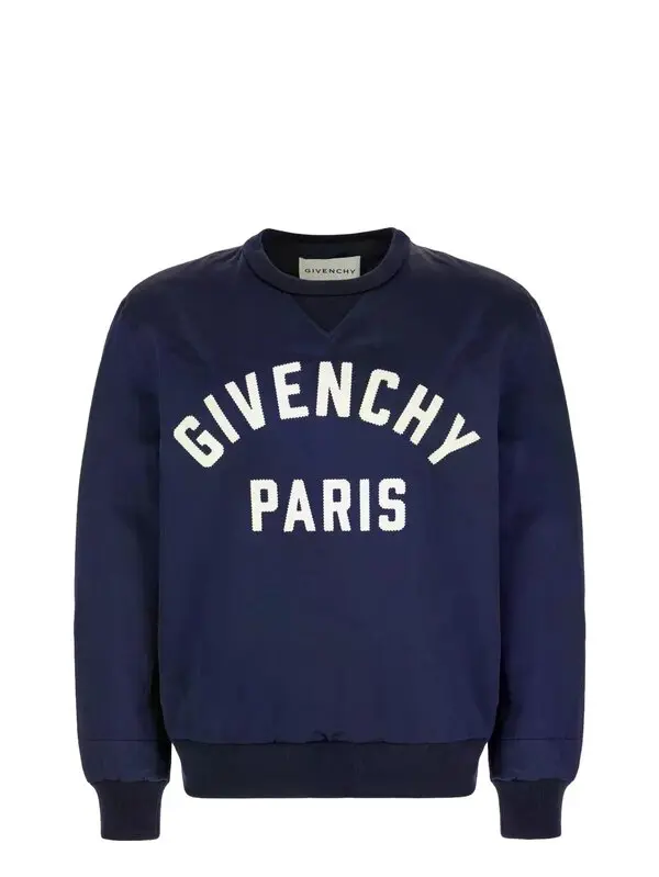 Givenchy Cotton Sweatshirt - Blue
