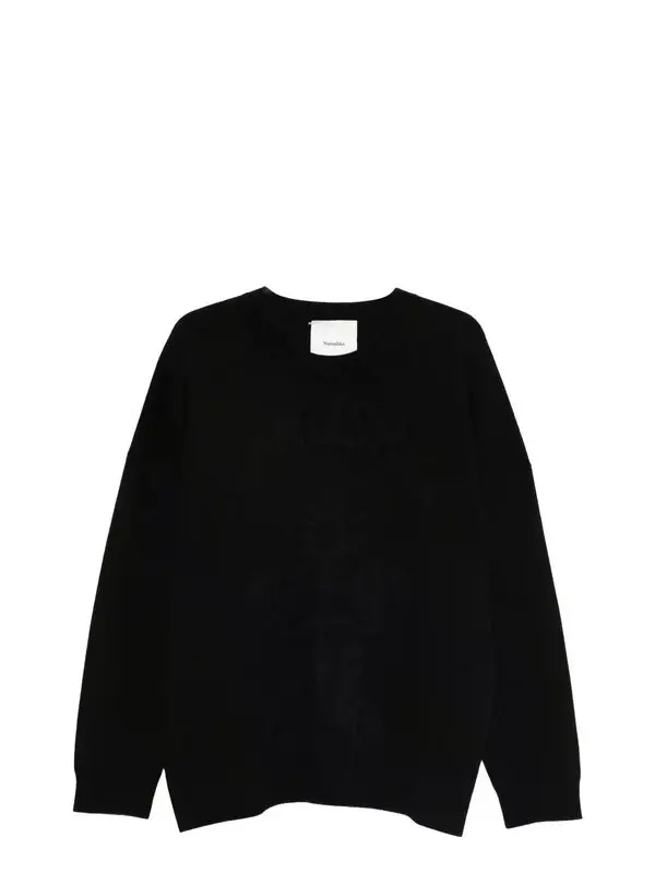 Nanushka Cotton-blend Sweatshirt - Black