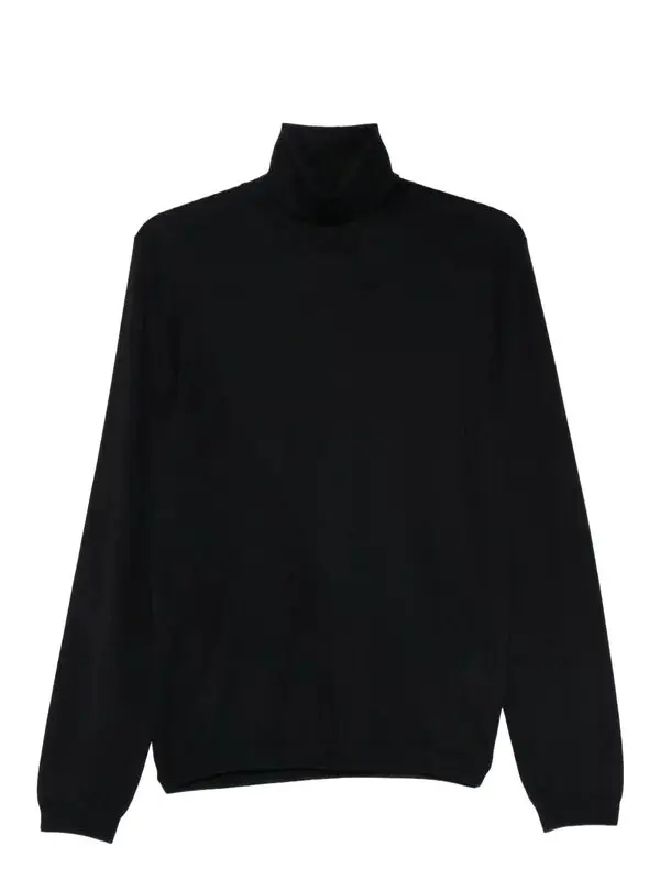 Giorgio Armani Cashmere Turtleneck Sweater - Blue