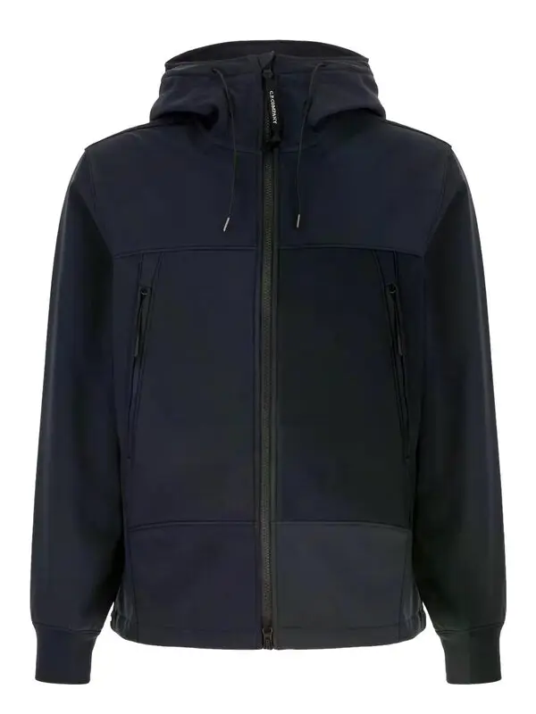 C.P. COMPANY Hooded Zip-fastening Jacket - Black