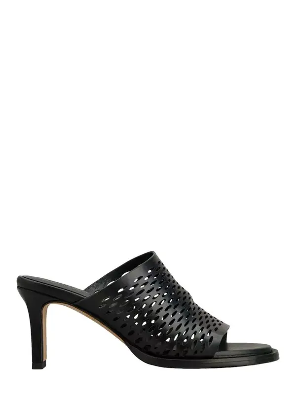 TOD'S 75mm Laser-cut Heeled Sandals - Black