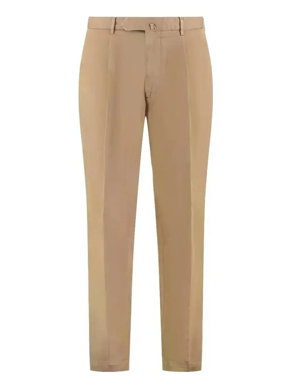 THE (ALPHABET) Cotton-blend Chino Trousers - Neutrals