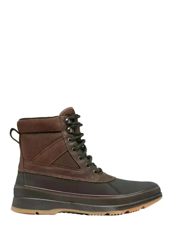 Sorel Lace-up Leather Boots - Brown