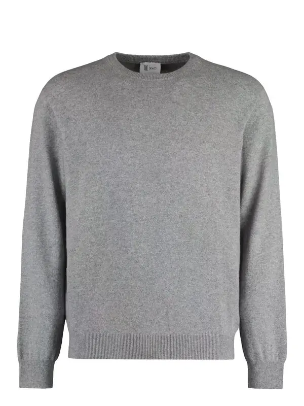THE (ALPHABET) Cashmere-wool Blend Sweater - Grey