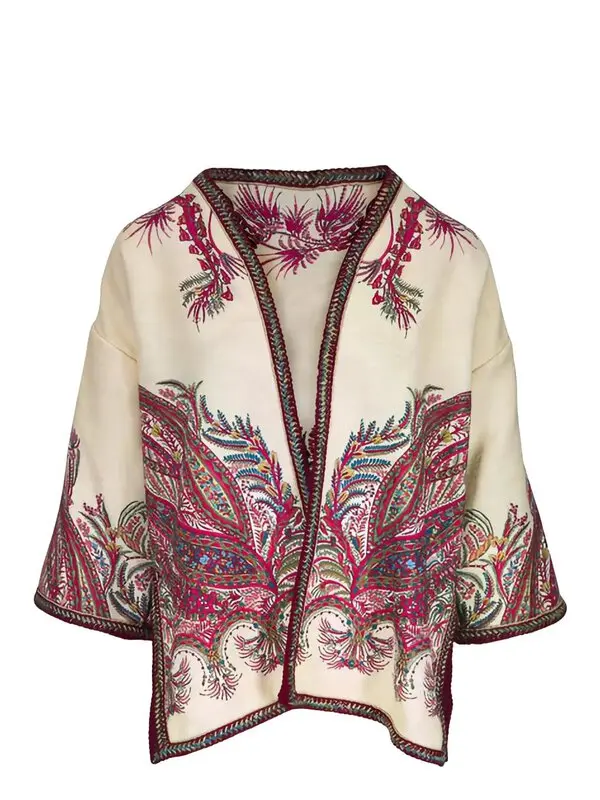 Etro Paisley-patterned Jacket - Neutrals