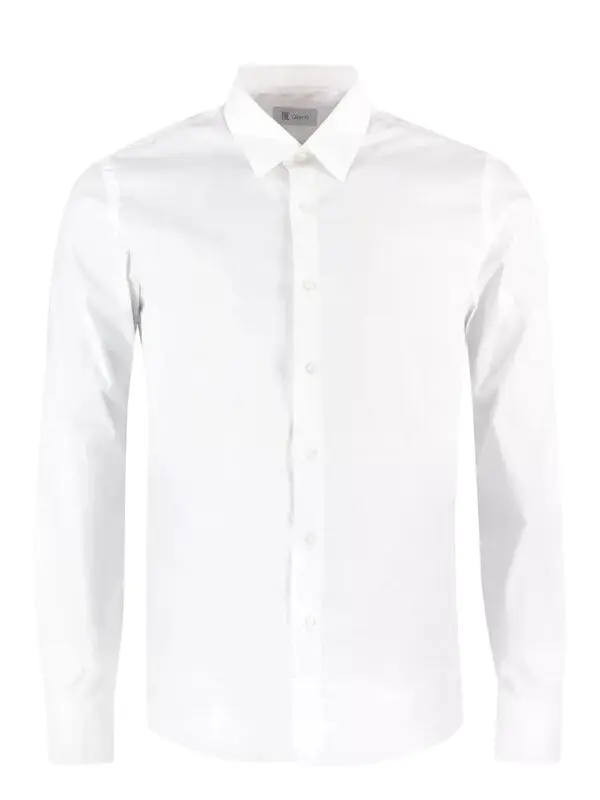 THE (ALPHABET) Cotton Shirt - White