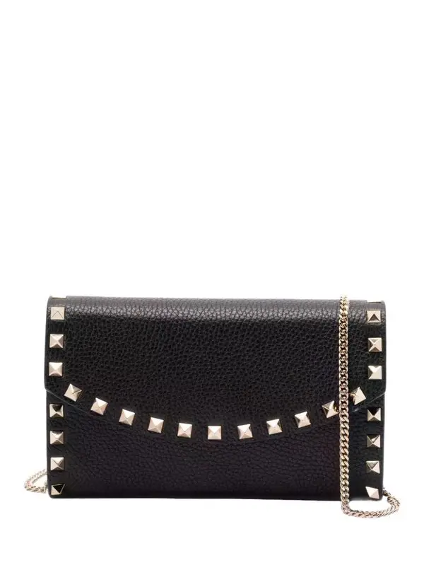 Valentino Garavani Rockstud-embellished Chain Shoulder Bag - Black