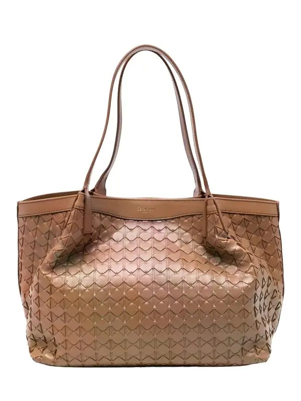 SERAPIAN Small Secret Tote Bag - Brown