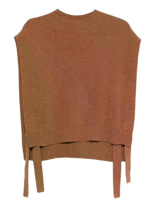 A.p.c. Strap-detail Vest - Brown