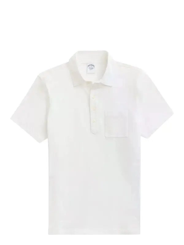 Brooks Brothers Cotton Polo Shirt - White