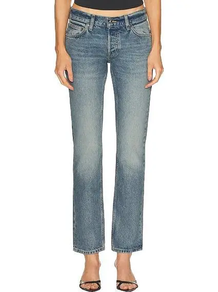 EB DENIM Low Rise Straight Jeans - Luca