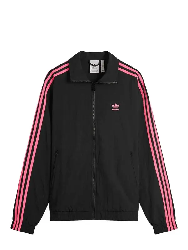 Adidas Firebird Track Top - Black/lucid Pink