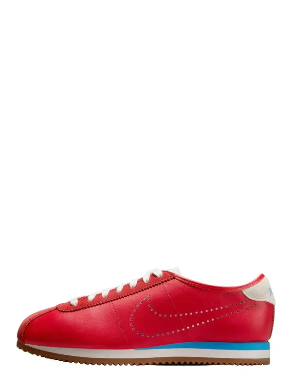 Nike Cortez Leather Sneakers - Red