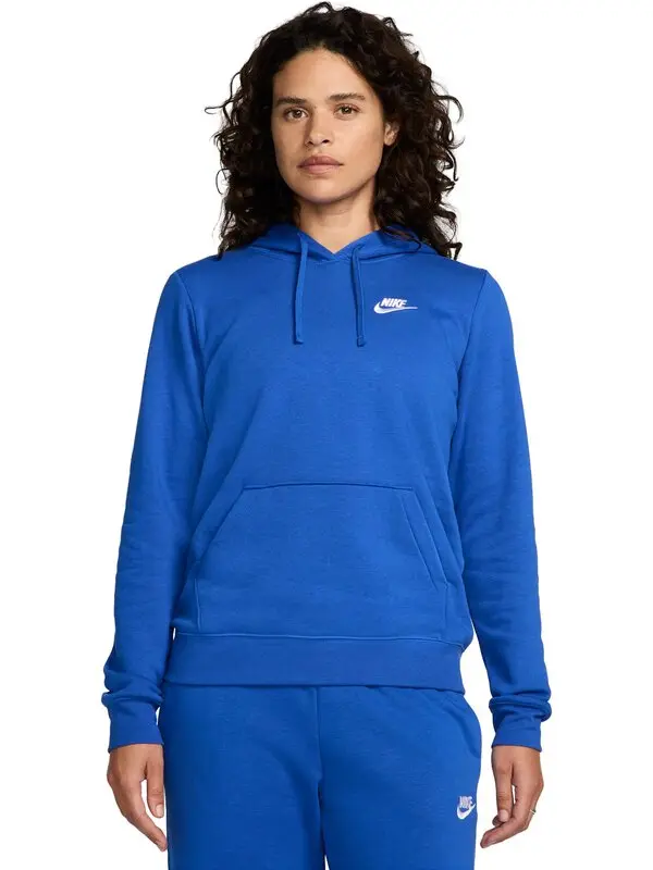 Nike Sportswear Club Fleece Pullover Hoodie - Blue