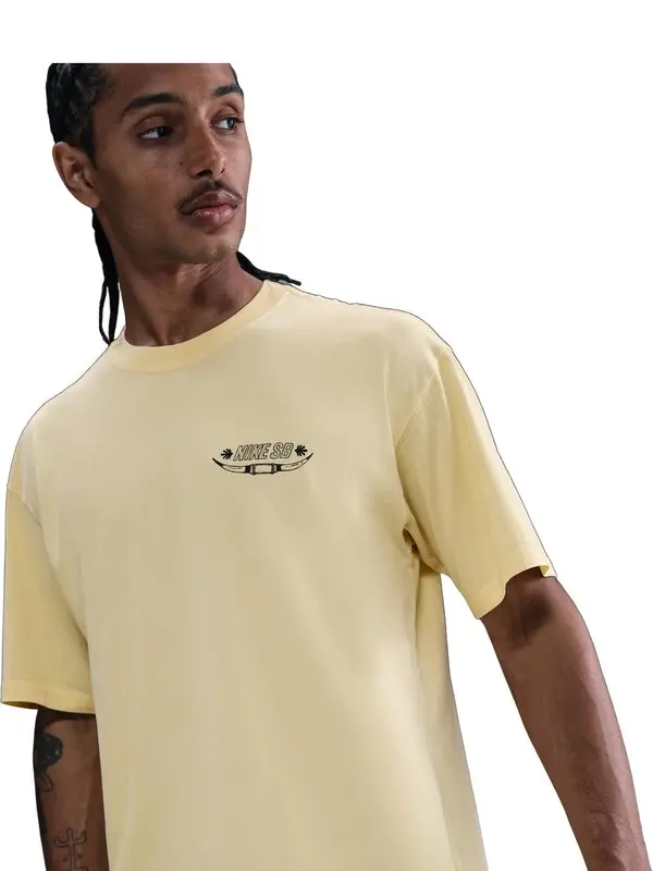 Nike Sb Max90 Skate T-shirt - Yellow