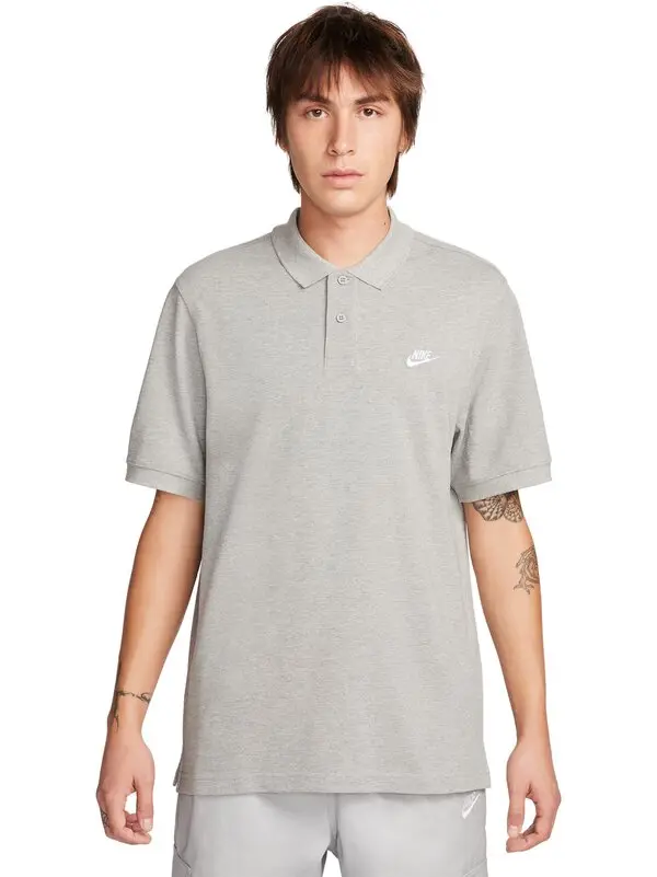Nike Club Short-sleeve Polo - Grey