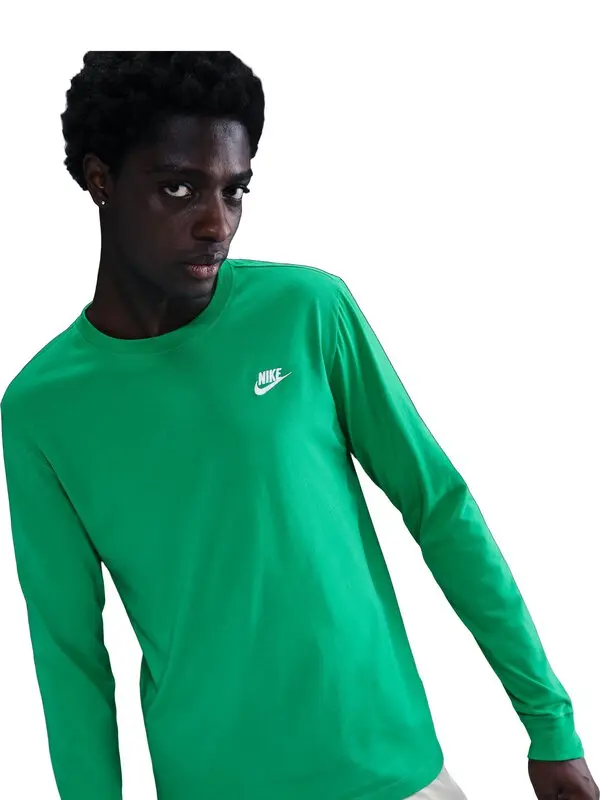 Nike Sportswear Club Long-sleeve T-shirt - Green