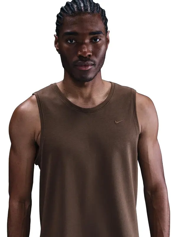 Nike Primary Dri-fit Versatile Tank Top - Brown