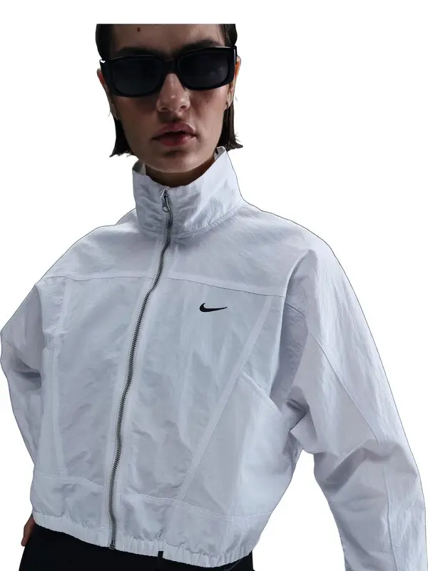 Nike Sportswear Everything Wovens Oversized Repel Uv Protection Jacket - White