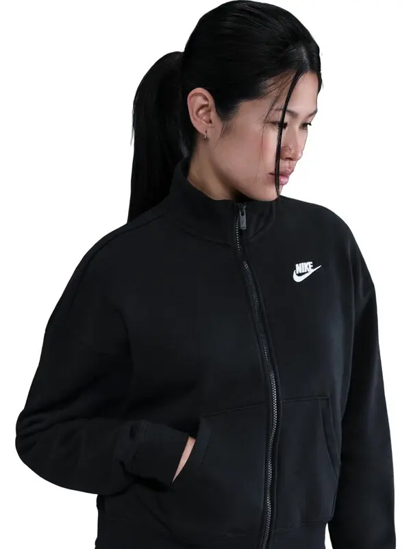 Nike Sportswear Club Fleece Loose Track Jacket - Black