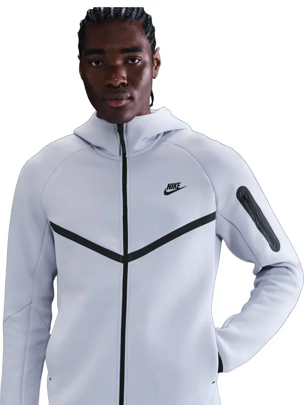 Nike Tech Fleece Windrunner Full-zip Jacket - Grey