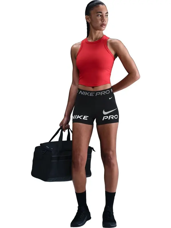 Nike Pro Mid-rise 3" Biker Shorts - Black