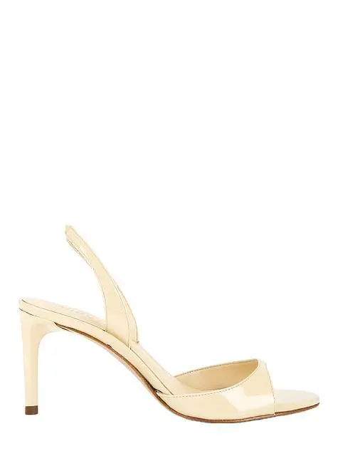 Schutz Scarlett Sling Mid Sandal - Natural Nibs