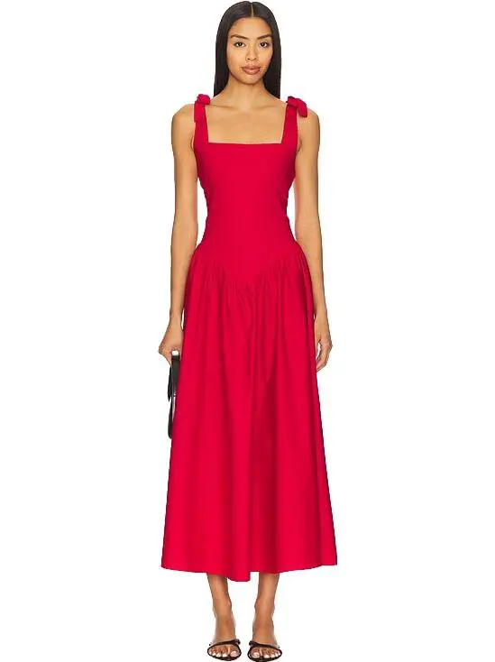 Peixoto Harlow Maxi Dress - Red
