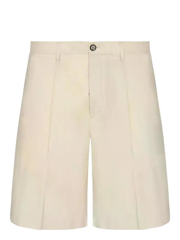 BE ABLE Pleat-detailed Pocket Shorts - Neutrals