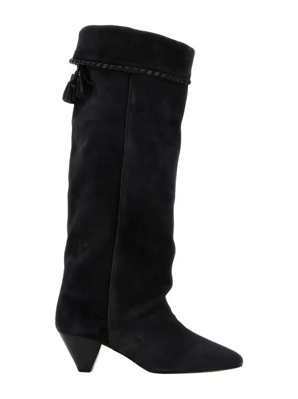 Isabel Marant Étoile 45mm Elisa Suede Boots - Black