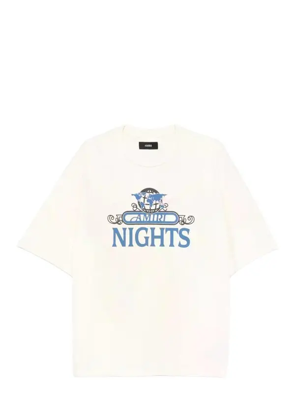 Amiri Nights T-shirt - Neutrals
