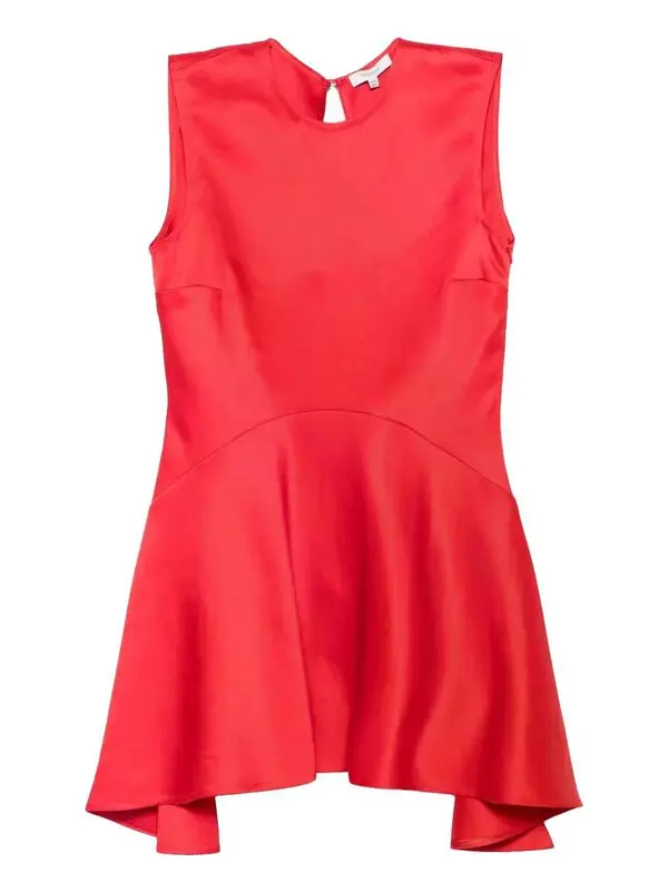 JW Anderson Sleeveless Asymmetric Blouse - Red