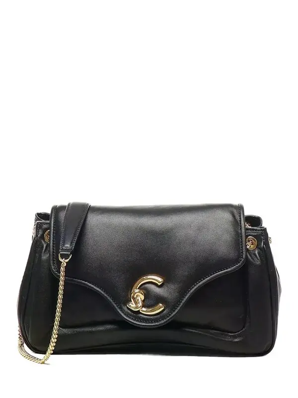 COCCINELLE C-me Chain-strap Shoulder Bag - Black