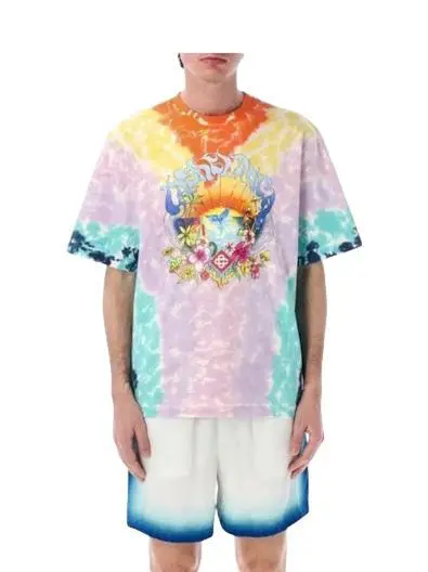 Casablanca Tie Dye Surf Trip T-shirt - Multicolor