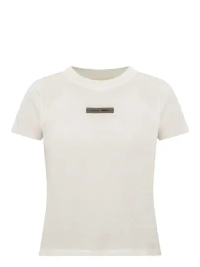 Fear Of God Essentials Cap Sleeve T-shirt - Cloud White